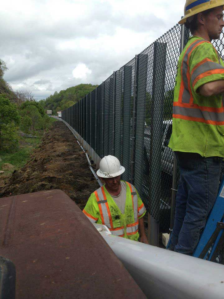 Highway Fencing - Bullington Construction Inc